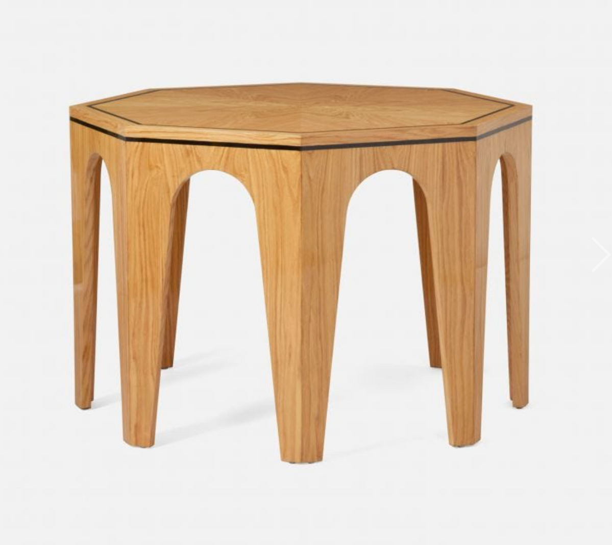 Inlay Octagonal Entry Table — Julie & Ev