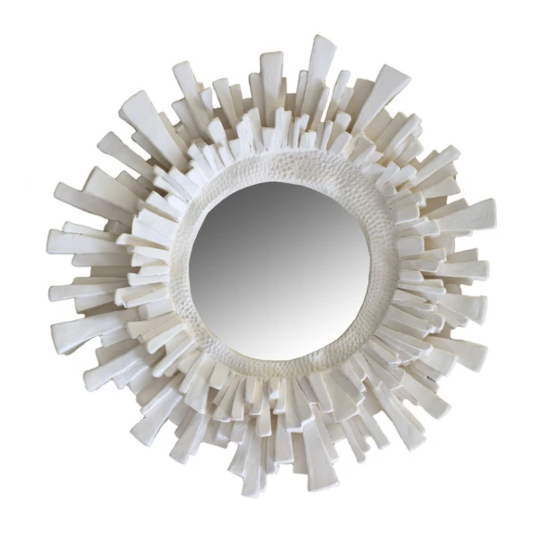 Buy Handcrafted Plaster Mirrors from Paris | Julie & Ev