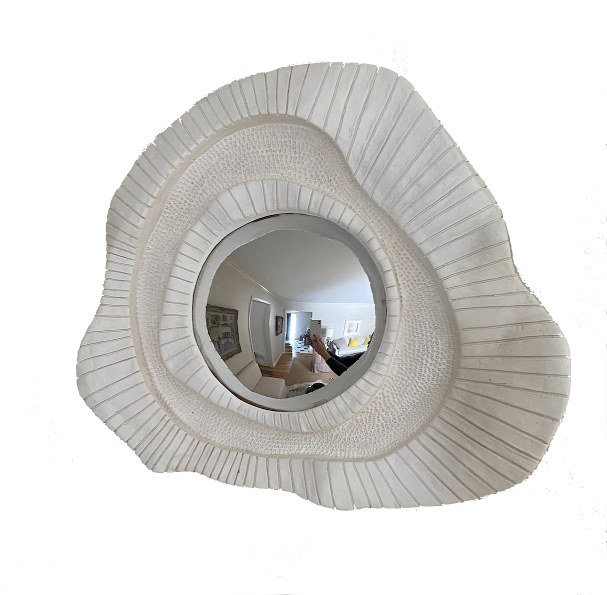 Buy Handcrafted Plaster Mirrors from Paris | Julie & Ev
